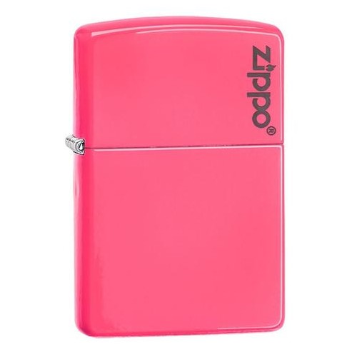 Zippo upaljač Neon Pink Zippo Logo