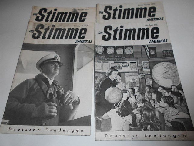 Die stimme amerikas, 1952. 4 kom