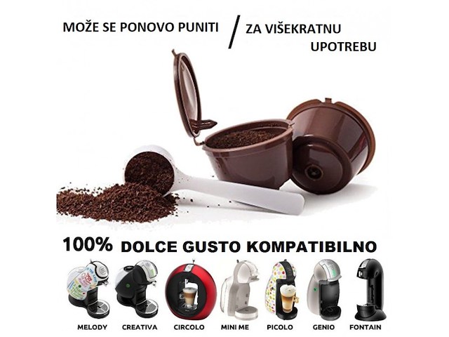 Dolce Gusto zamenska kapsula - punjiva