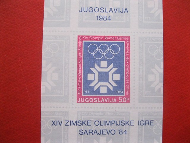 Blok XIV Zimske Olimpijske Igre Sarajevo 1984.