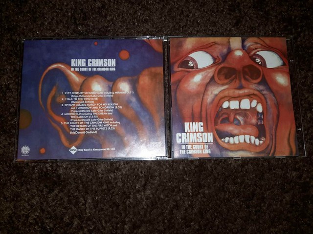 King Crimson - In the court of the crimson king , ORIG.