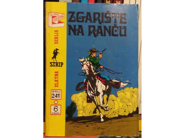 zlatna serija 241 Zgarište na ranču - Tex