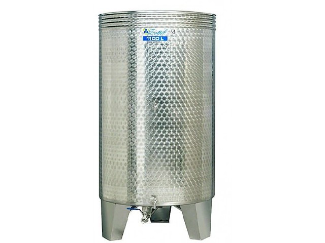 Bure za vino - INOX 1100L - tri ventila ZOTTEL