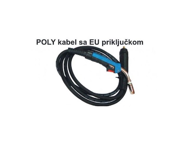 Poly kabel sa EU priključkom 25AK/4m