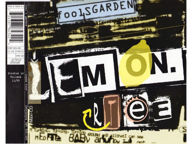 Fools Garden - Lemon Three