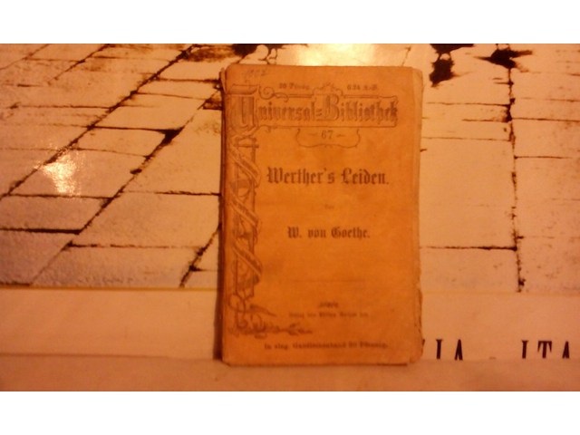 Merther´s Leiden   Goethe   1920