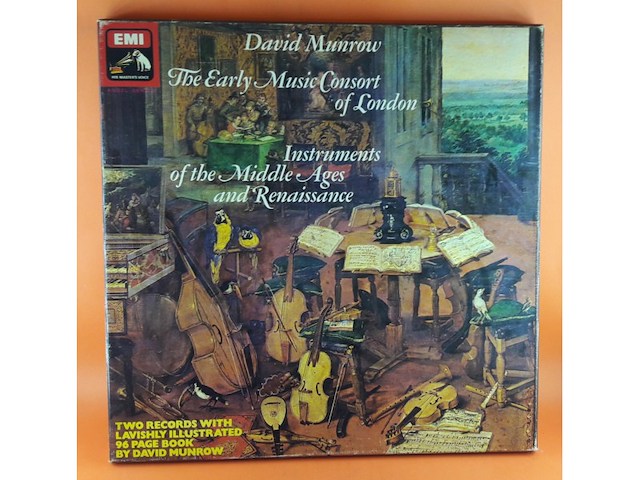 David Munrow / The Early Music Consort Of London 2xLP