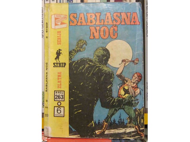 zlatna serija 263 Sablasna noć - Zagor