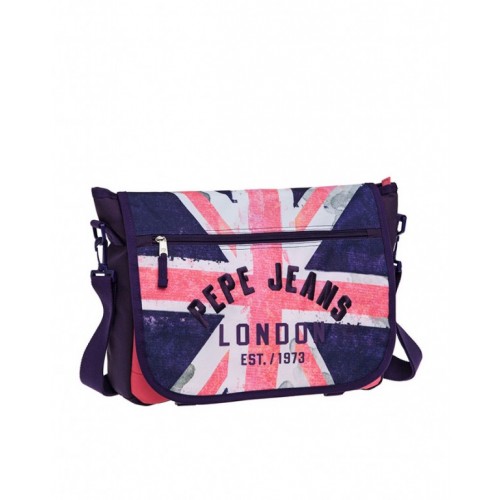 Laptop torba pink/blue London