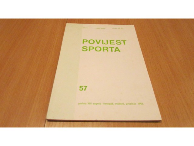 POVIJEST SPORTA br.57 1983.god.