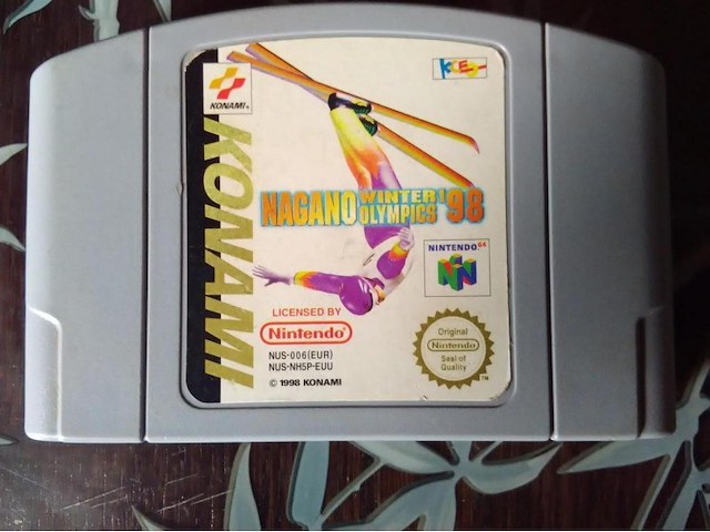 nintendo 64 igrica nagano winter olimpics 98 ispr sa sl