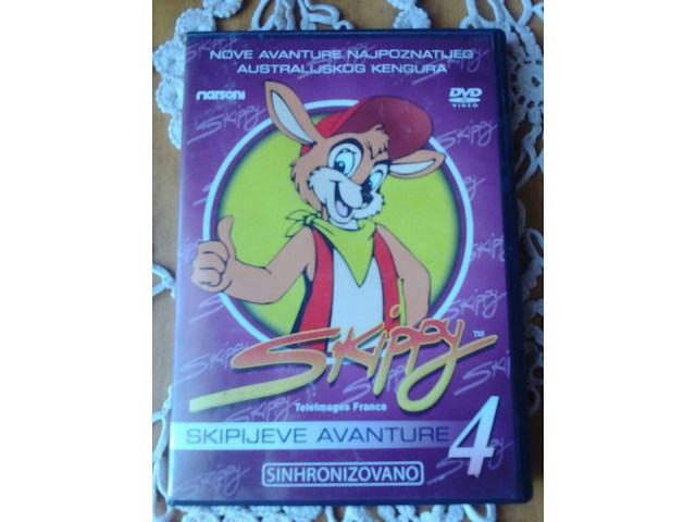 DVD CRTANI FILM - SKIPPY SKIPIJEVE AVANTURE 4