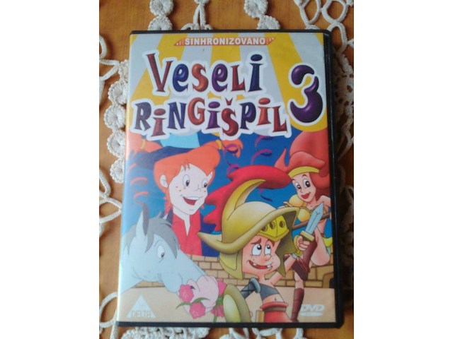 DVD CRTANI FILM - VESELI RIGISPIL 3