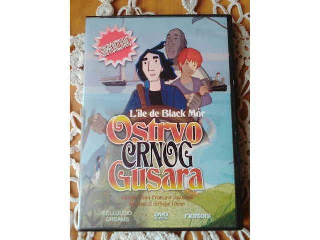 DVD CRTANI FILM - OSTRVO CRNOG GUSARA