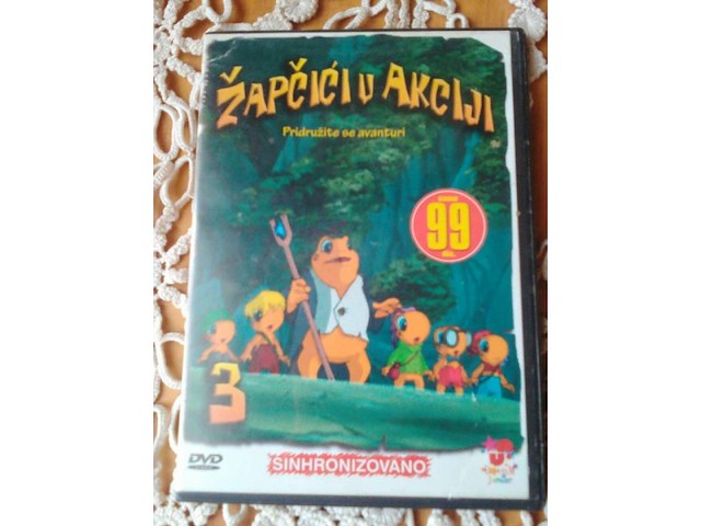 DVD CRTANI FILM - ZAPCICI U AKCIJI 3