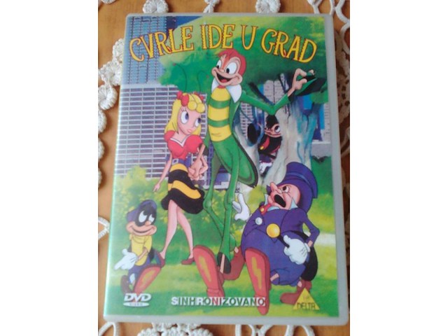 DVD CRTANI FILM - CVRLE IDE U GRAD