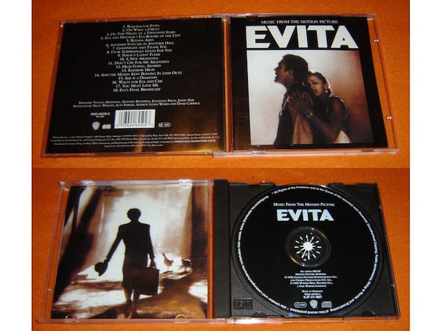 VA - EVITA (Soundtrack)(CD) Made in Bulgaria