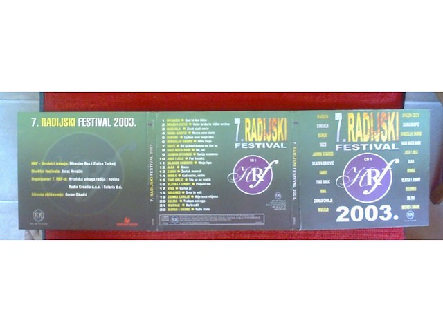 VA - 7. Radijski Festival HRF 2003. CD1 (CD)