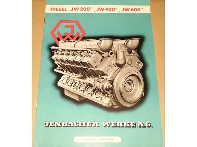 Dizel Motori JW-200,400,600 `Jenbach` Austria