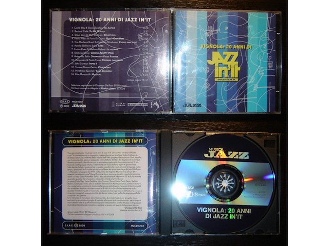 VA - Vignola: 20 Anni Di Jazz In`it (CD) Made in Italy