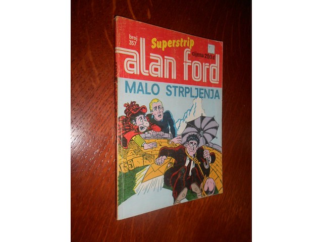 Alan Ford 357 Malo strpljenja