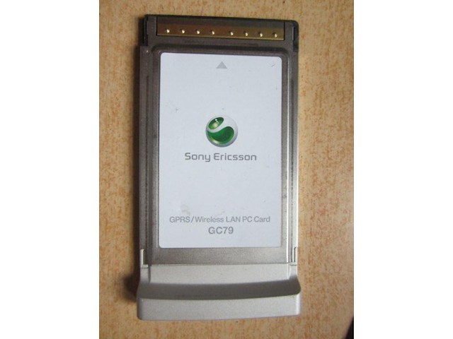 Sony Ericsson GC79 - GPRS/Wireless LAN PC Card