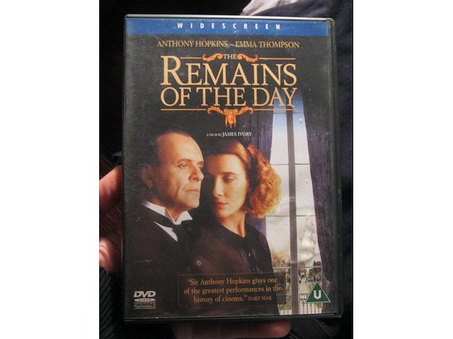 REMAINS OF THE DAY    /    DVD original