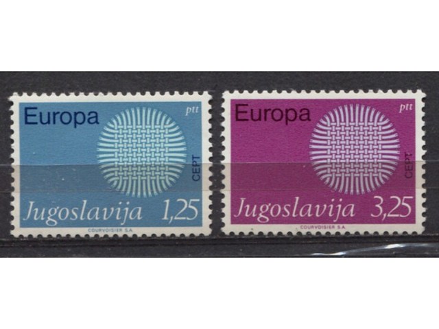 Jugoslavija 1970 Europa-CEPT