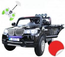 Bmw x5 style off-road auto za decu na akumulator 12v dvosed