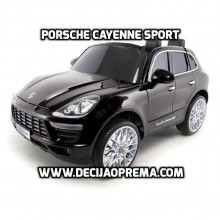 Porsche cayenne sport na akumulator za decu crni