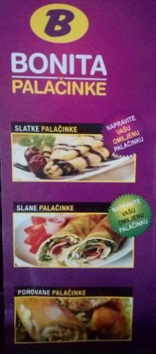 Palacinkari bonita u zelezniku, potrebna radnica