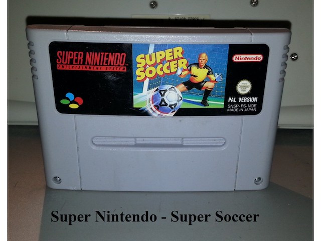 Super Nintendo - Super Soccer
