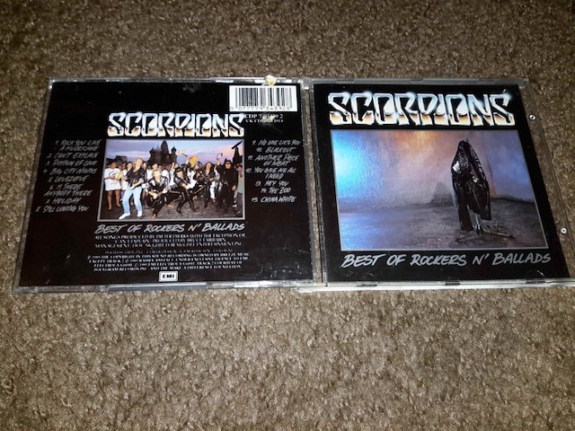 Scorpions - Best of rockers n` ballads , ORIGINAL
