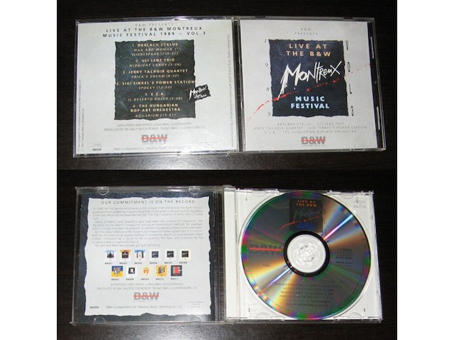 VA - Live At BiW Montreux Music Festival 1989 Vol.3(CD)