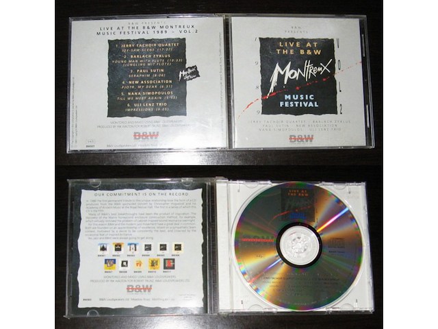 VA - Live At BiW Montreux Music Festival 1989 Vol.2(CD)