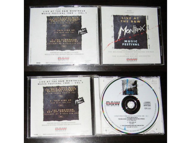 VA - Live At BiW Montreux Music Festival 1989 Vol.1(CD)