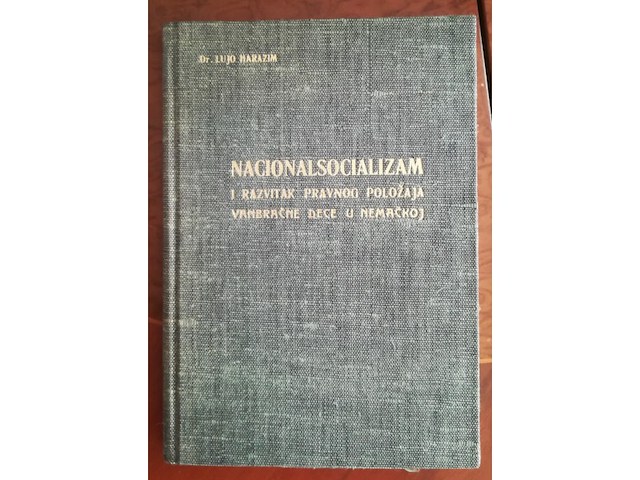 Nacionalsocijalizam i razvitak pravnog (izdanje 1942.)