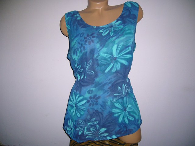 TEGET-PLAVA BLUZA L/XL