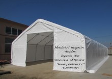 Montazni skladišni prostor 9x20m 180m2 peprom