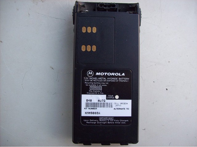 MOTOROLA  Ni-Mh baterija 7.2 v - orginal