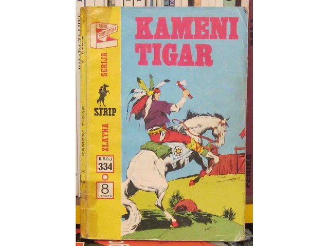 zlatna serija 334 - Kameni tigar - Teks