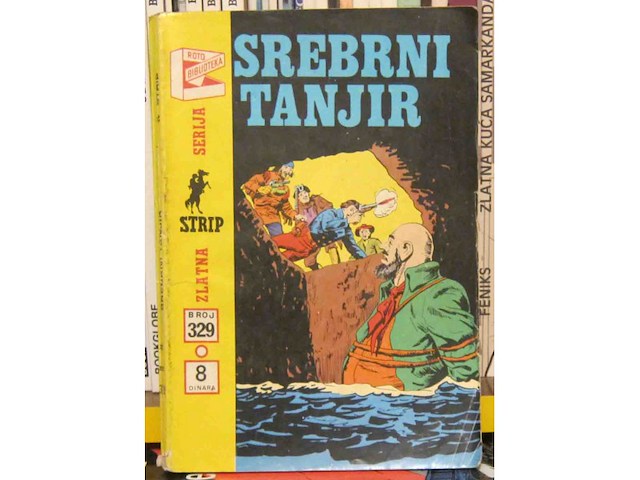 ZLATNA SERIJA 329 - Srebrni tanjir - MARK