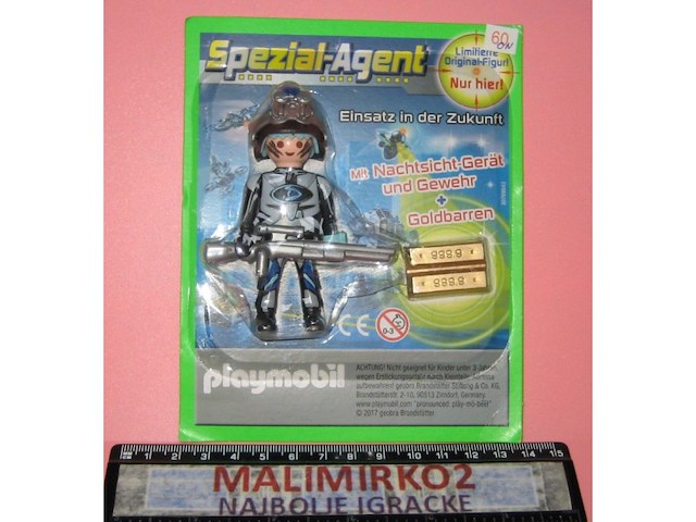 PLAYMOBIL SPECIJALNI AGENT  NOVO   /T13-60on/