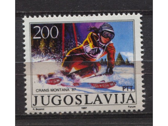 Jugoslavija 1987 Jugoslovenske medalje u alpskom skijan