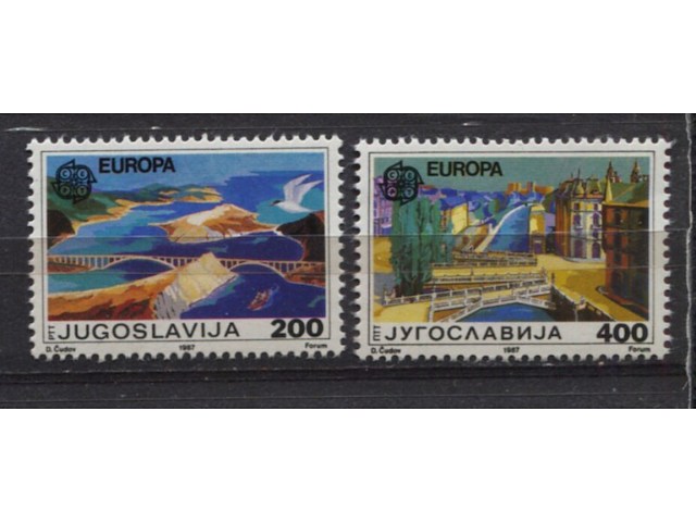 Jugoslavija 1987 Evropa-CEPT