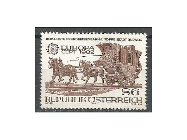 Austrija,Europa CEPT 1982.,čisto