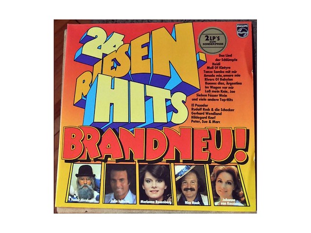 24 Riesenhits Brandneu! (2 x LP)