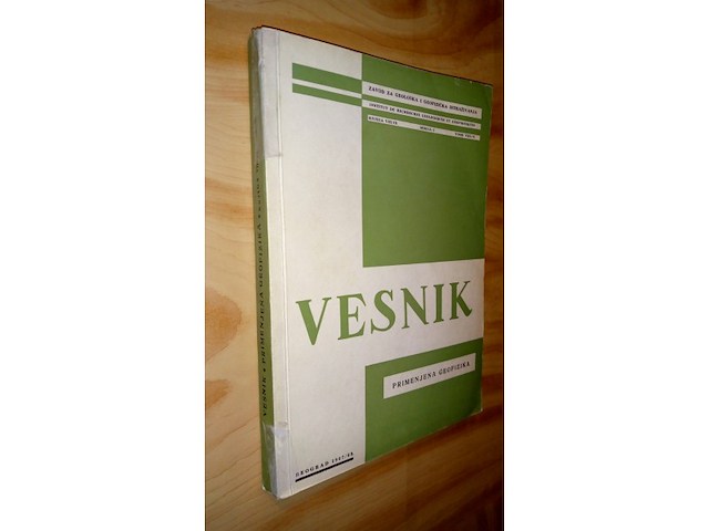 Vesnik/ Primenjena Geofizika 1967/1968