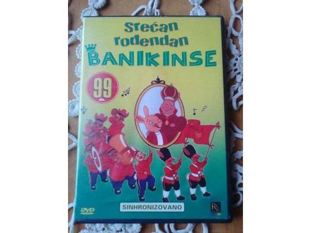 DVD CRTANI FILM - SRECAN RODJENDAN BANIKINSE