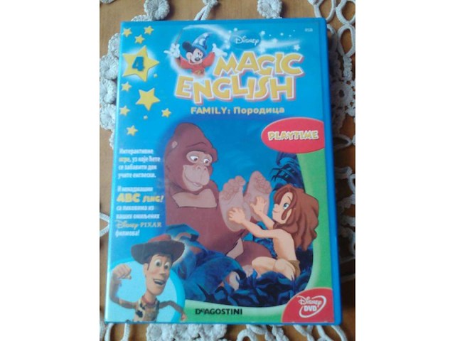 DVD UCENJE ENGLESKOG - MAGIC ENGLISH 4